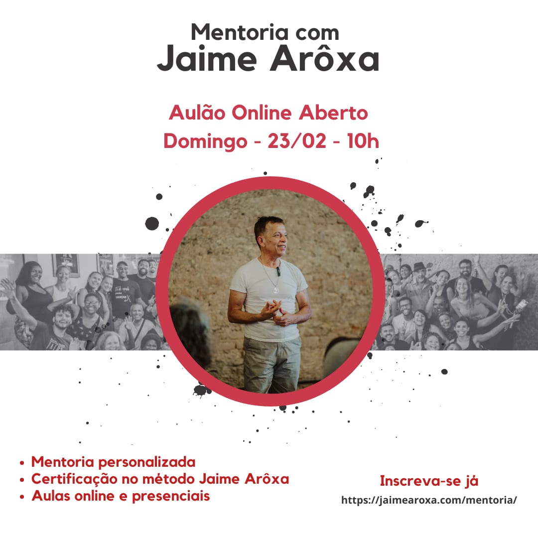 Método Jaime Arôxa - Mentoria contínua - Jaime Arôxa